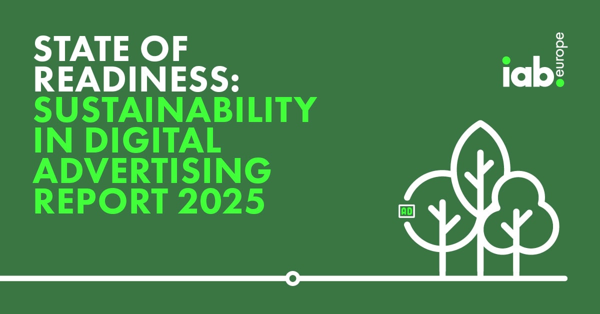 IAB Europe publica el informe 'State of Readiness – Sustainability in ...